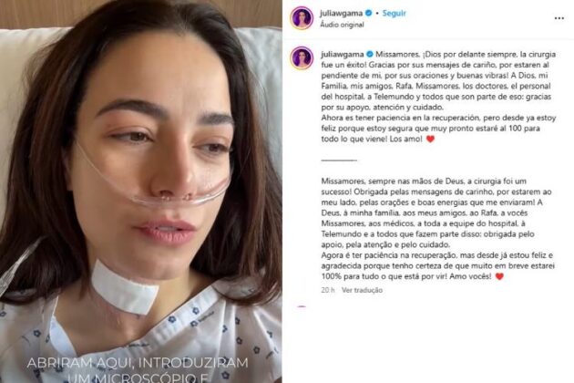 Julia Gama, modelo e ex-Miss Brasil, enfrenta cirurgia delicada após ...