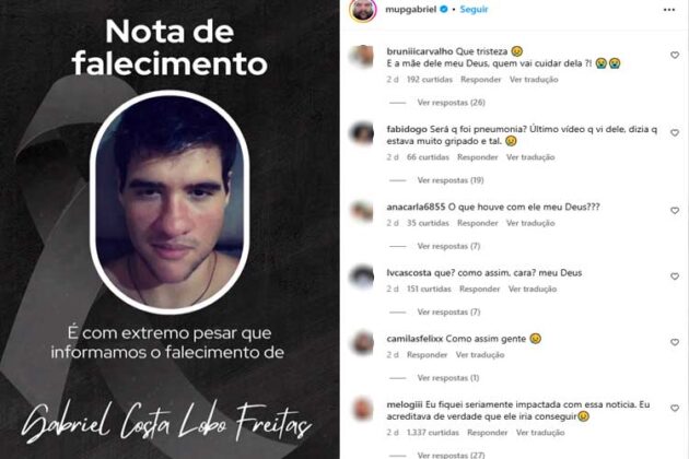 Morre influenciador que participou do 'Programa do Gugu' e comoveu a web com sua luta contra a ...
