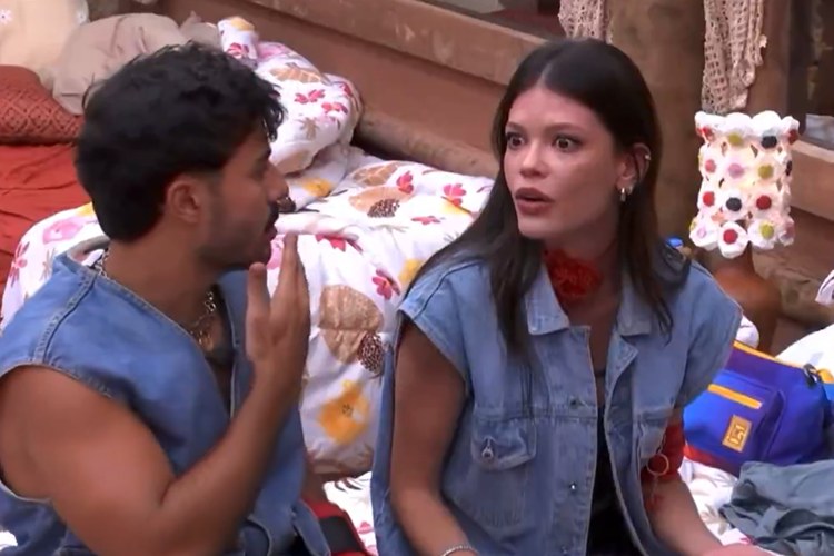 BBB25: Vitória Strada perde a paciência e grita com Mateus após vencer a primeira Prova Bate e ...