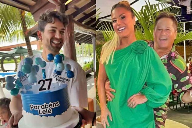 Poliana Rocha mostra festa de aniversário do Leandro Costa, sobrinho do cantor Leonardo, e ...