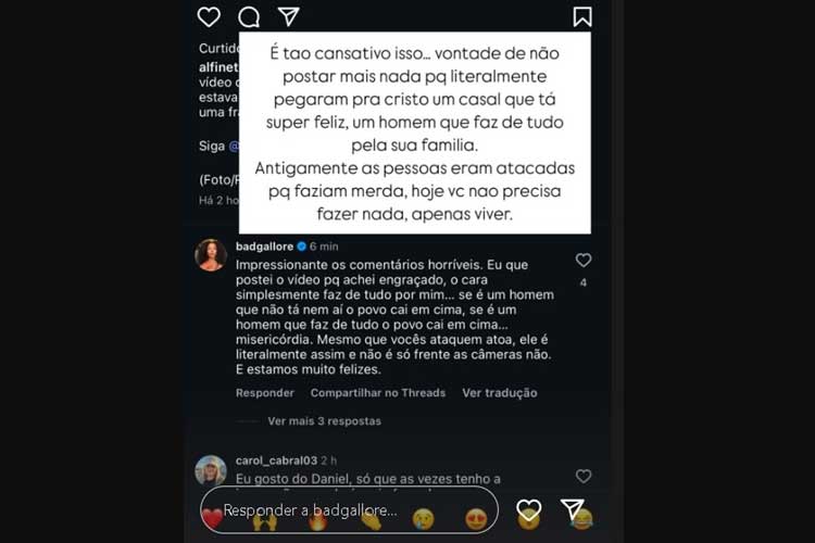 Lorena Maria recebe críticas após vídeo com MC Daniel e desabafa ...