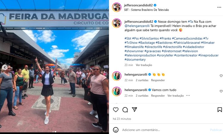 Helen Ganzarolli volta com programa no SBT e celebra: "Vamos com tudo ...