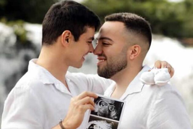 Lucas Rangel e Lucas Bley anunciam o nascimento de Mia, primeira filha ...