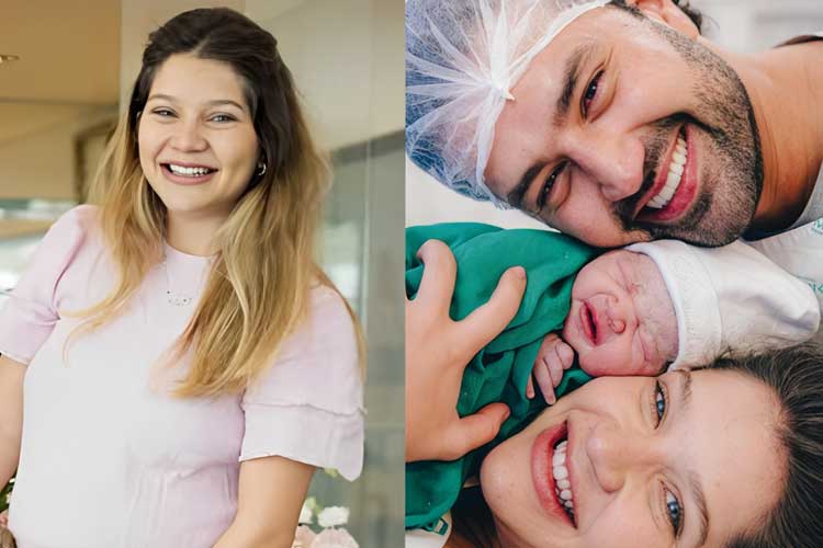 Nasce a segunda filha de Lyandra Costa, herdeira do cantor Leandro ...