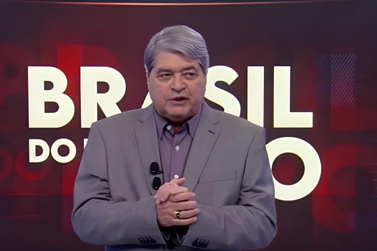 Datena promete tomar atitude em meio a falha no 'Brasil do Povo': "Meu ...