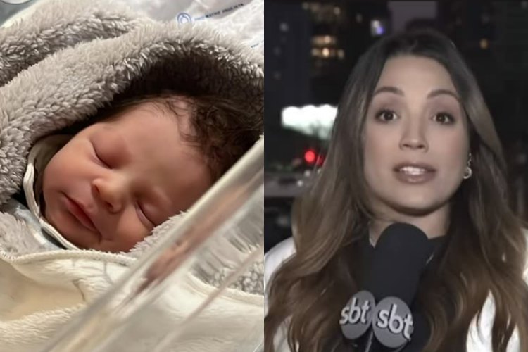 Nasce Antônio, segundo filho da Ariany Rollim, repórter do SBT - Portal Área VIP