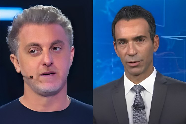 Luciano Huck revela o que pensa sobre César Tralli no comando do Jornal Nacional - Portal Área VIP