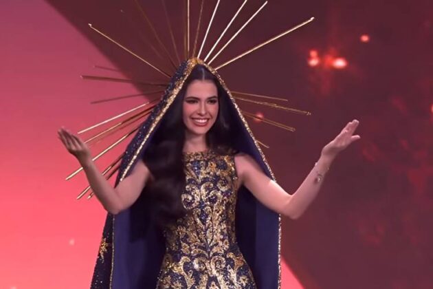 Miss Universo 2025: Representante do Brasil desfila com traje de Nossa Senhora Aparecida ...
