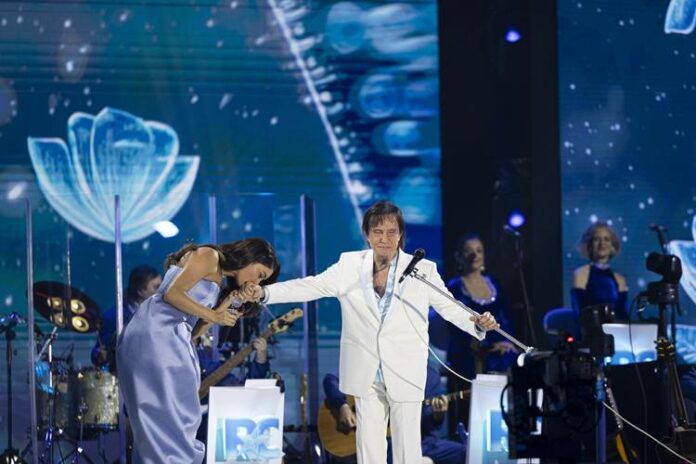 João Gomes, Sophie Charlotte e Fafá de Belém no especial de Roberto ...
