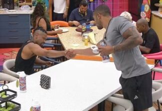BBB26: Matheus oferece aperto de mão a Leandro em dia de Paredão ...