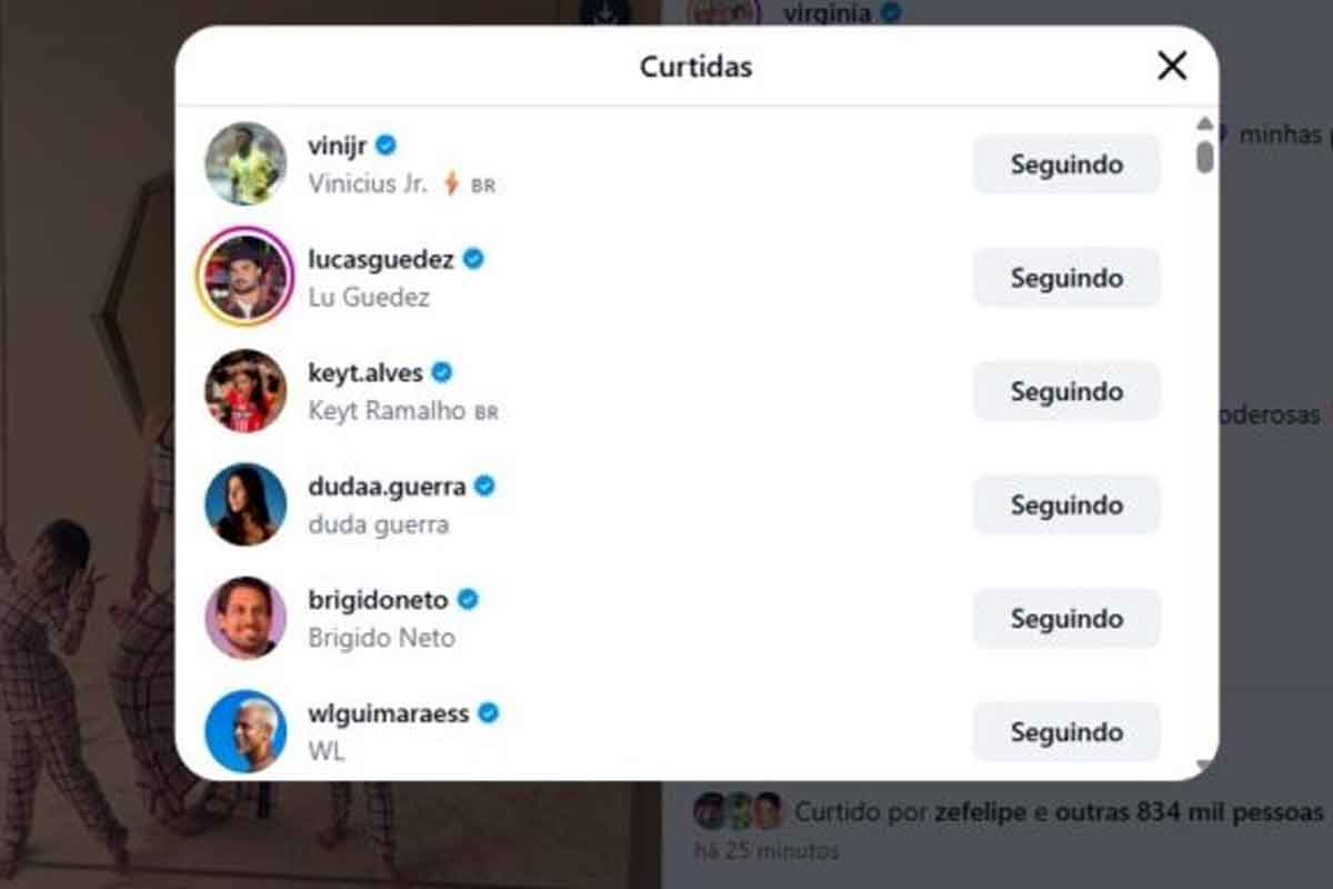 Atitude de Vini Jr em post de Virginia chama atenção após término ...