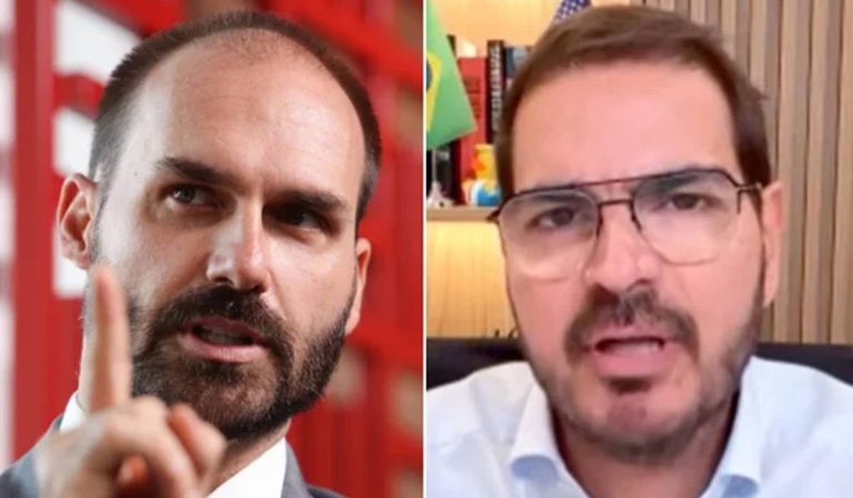 "Eduardo Bolsonaro foi vítima de uma injustiça", diz Rodrigo ...