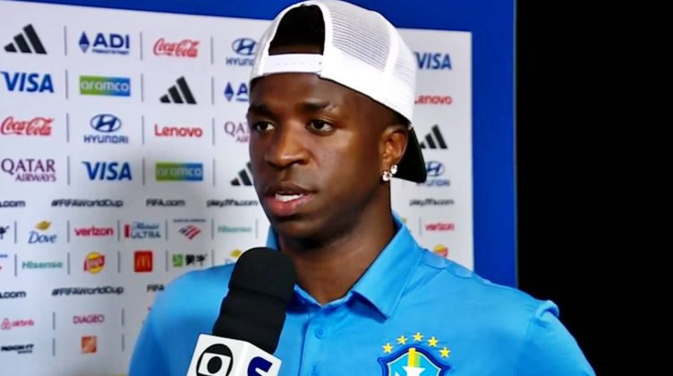 Vini Jr. destaca Seleção Brasileira como favorita na Copa do Mundo ...